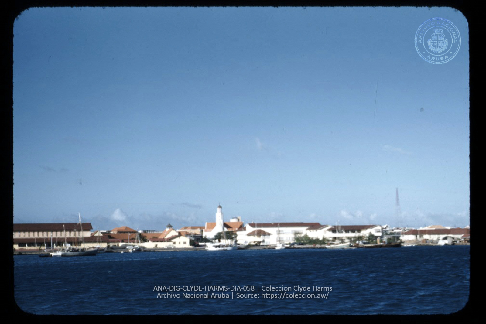 Coleccion Clyde Harms, dia-slide 58 - - Coleccion Aruba