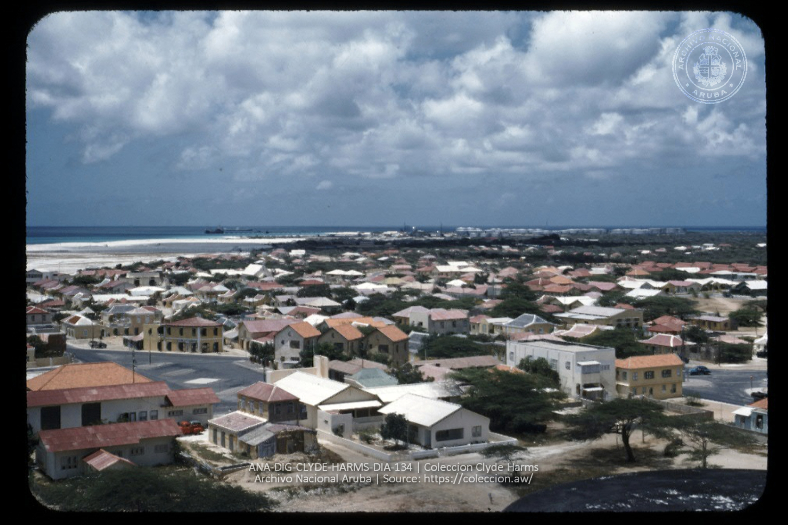 Coleccion Clyde Harms, dia-slide 134 - - Coleccion Aruba