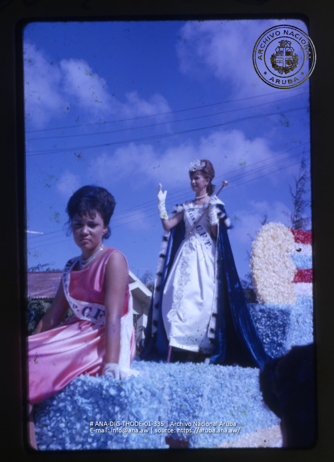 Fotocollectie Thode, serie 1 potret # 335 - - Coleccion Aruba