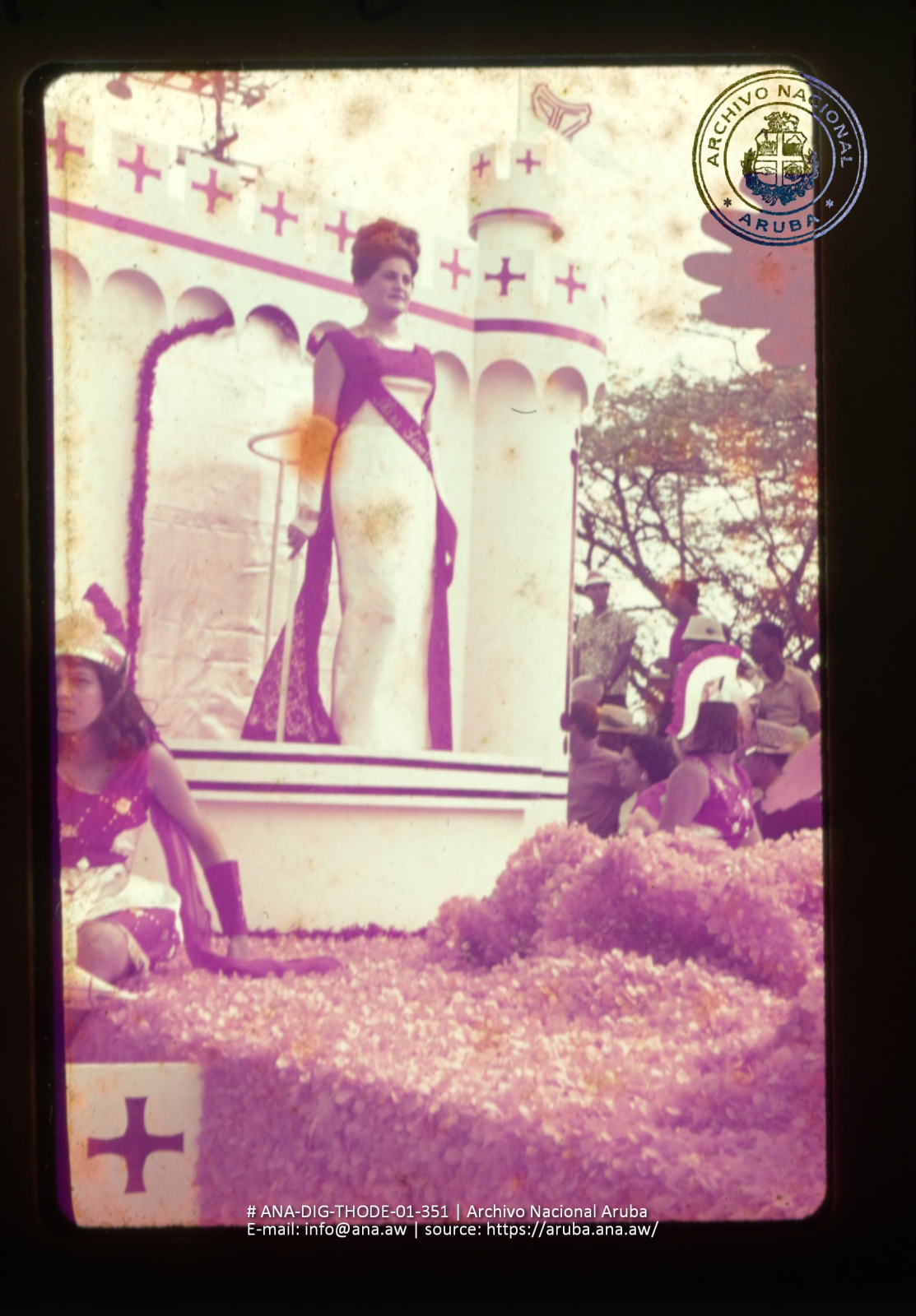 Fotocollectie Thode, serie 1 potret # 351 - - Coleccion Aruba