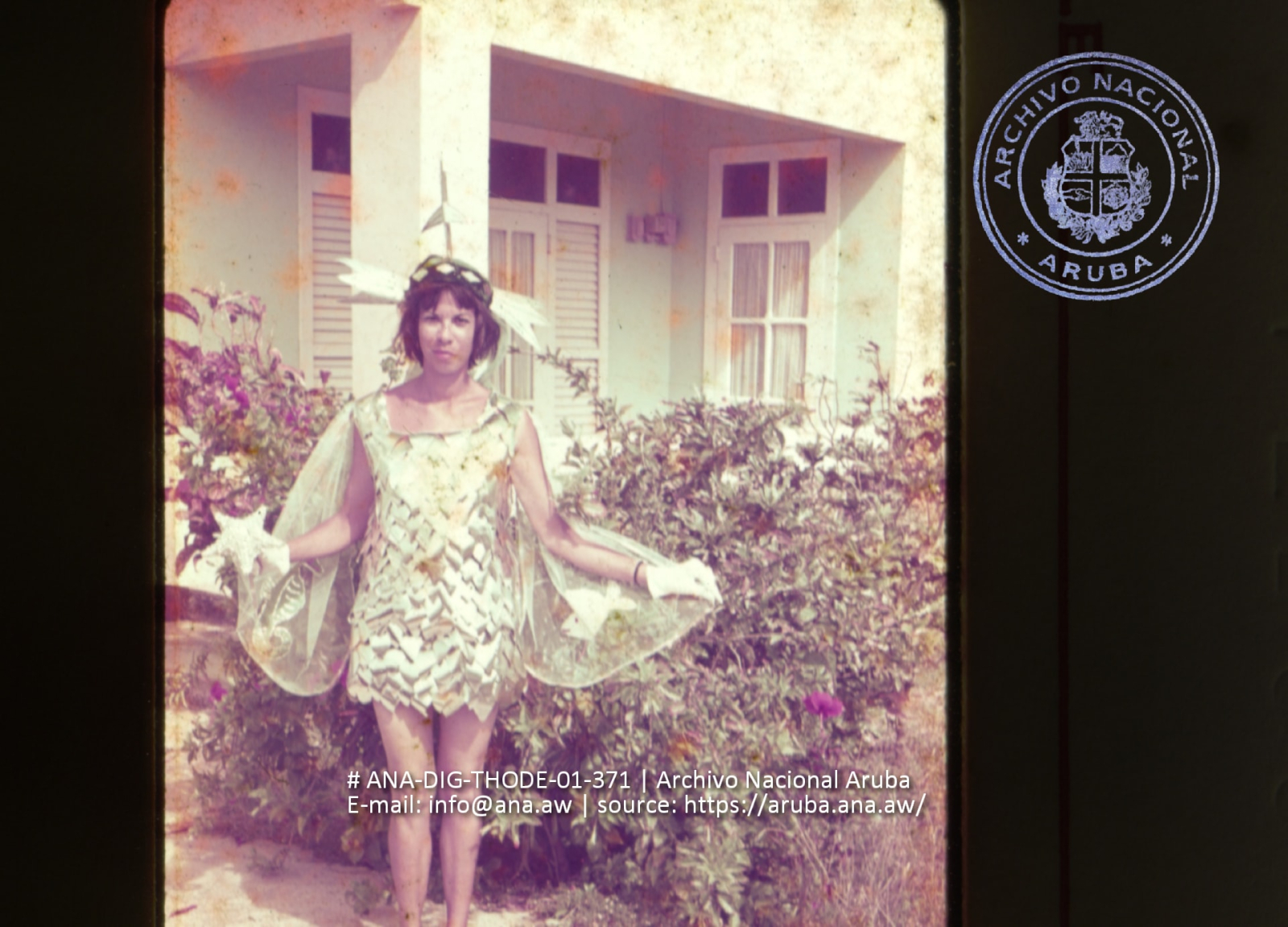 Fotocollectie Thode, serie 1 potret # 371 - - Coleccion Aruba