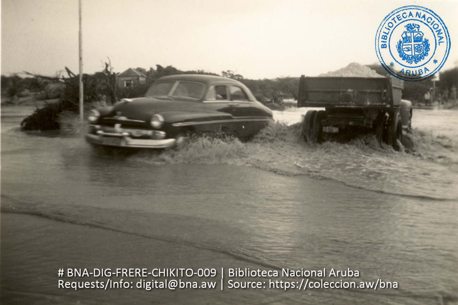 Hurricane Janet - September 1955 - #009 - Coleccion Joseph Theodorus Du Bois - 'Frere Chikito ...