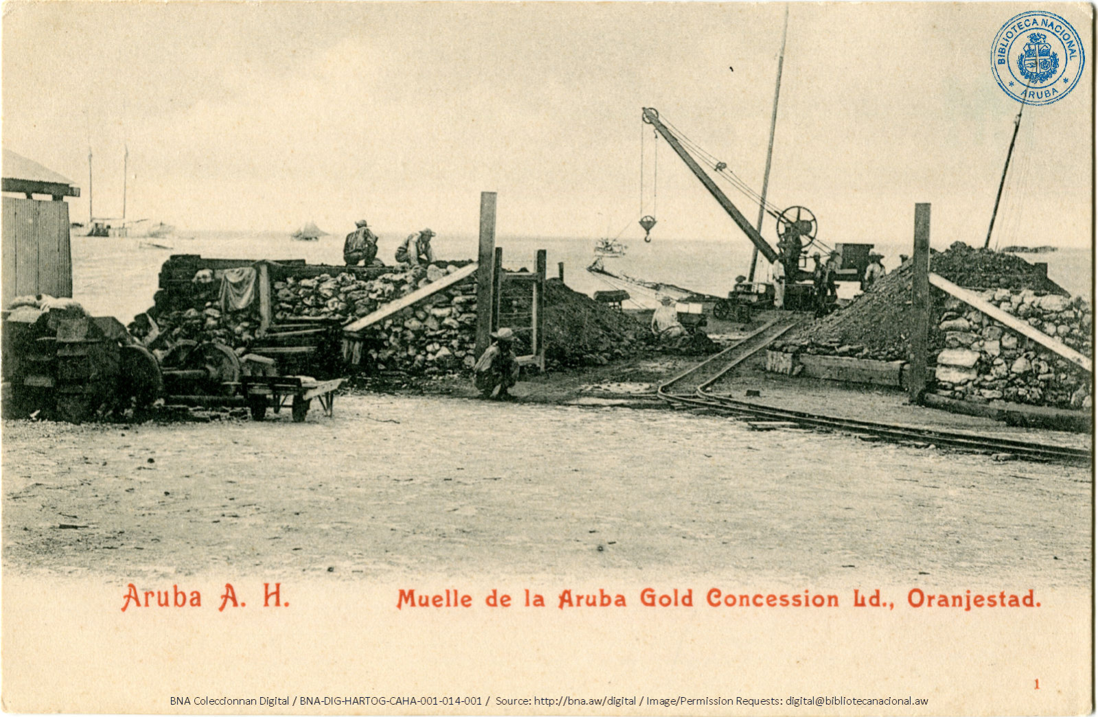 Aruba A.H. Muelle de la Aruba Gold Concession Ld., Oranjestad ...