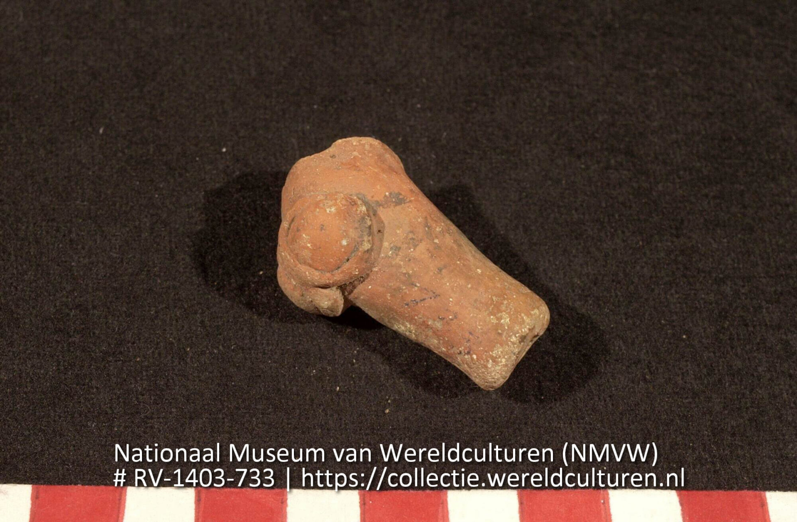 Kop van een dierenfiguur (Collectie Wereldculturen, RV-1403-733) - Collectie Wereldmuseum ...